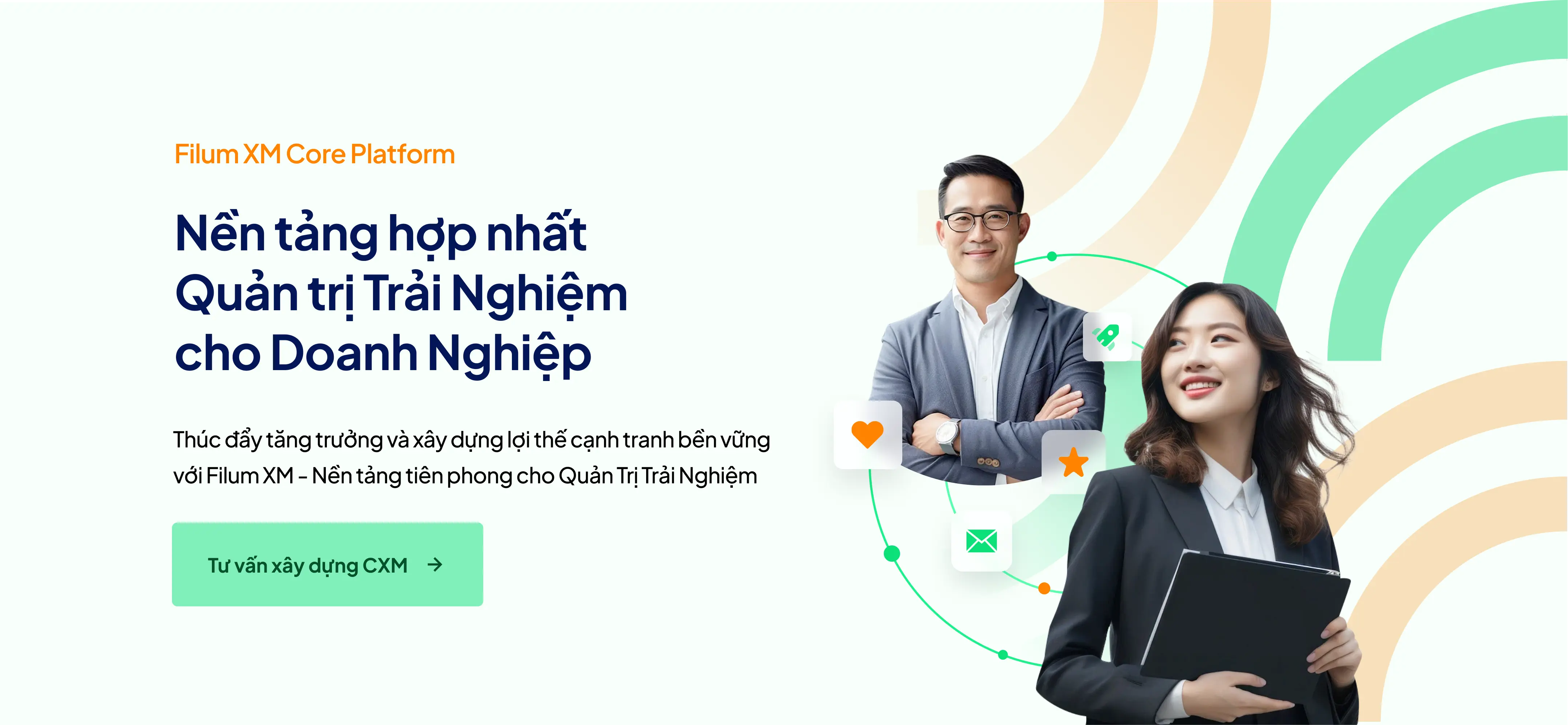 Nền tảng Quản trị Trải nghiệm toàn diện cho tăng trưởng bền vững